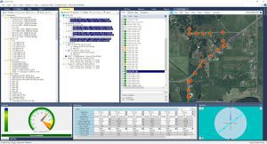 Fiber network splicing and utility pole loading analysis
